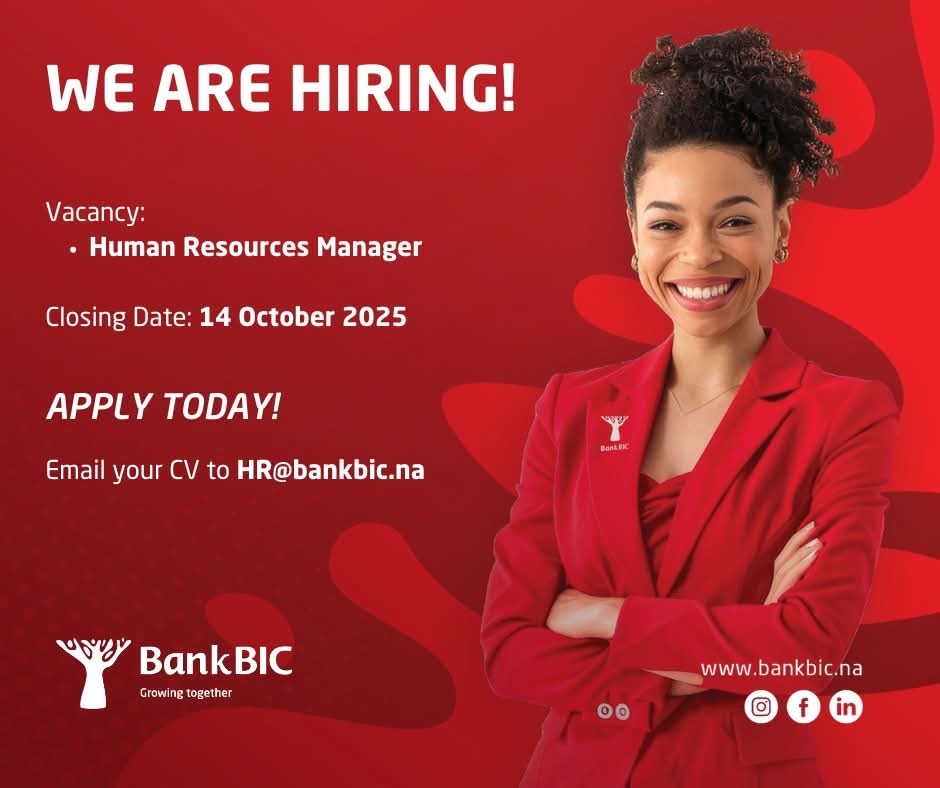 November Bank BIC Namibia Vacancies 2025, Latest Banking Job ...